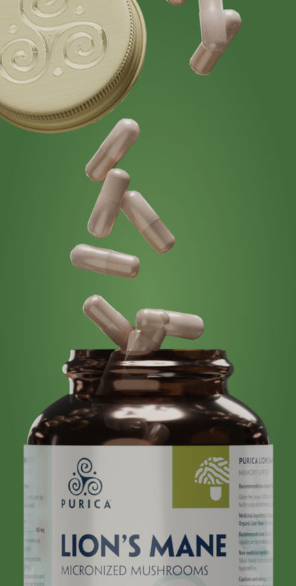 Discover Purica Supplements - Purica Extra Strength Shrooms